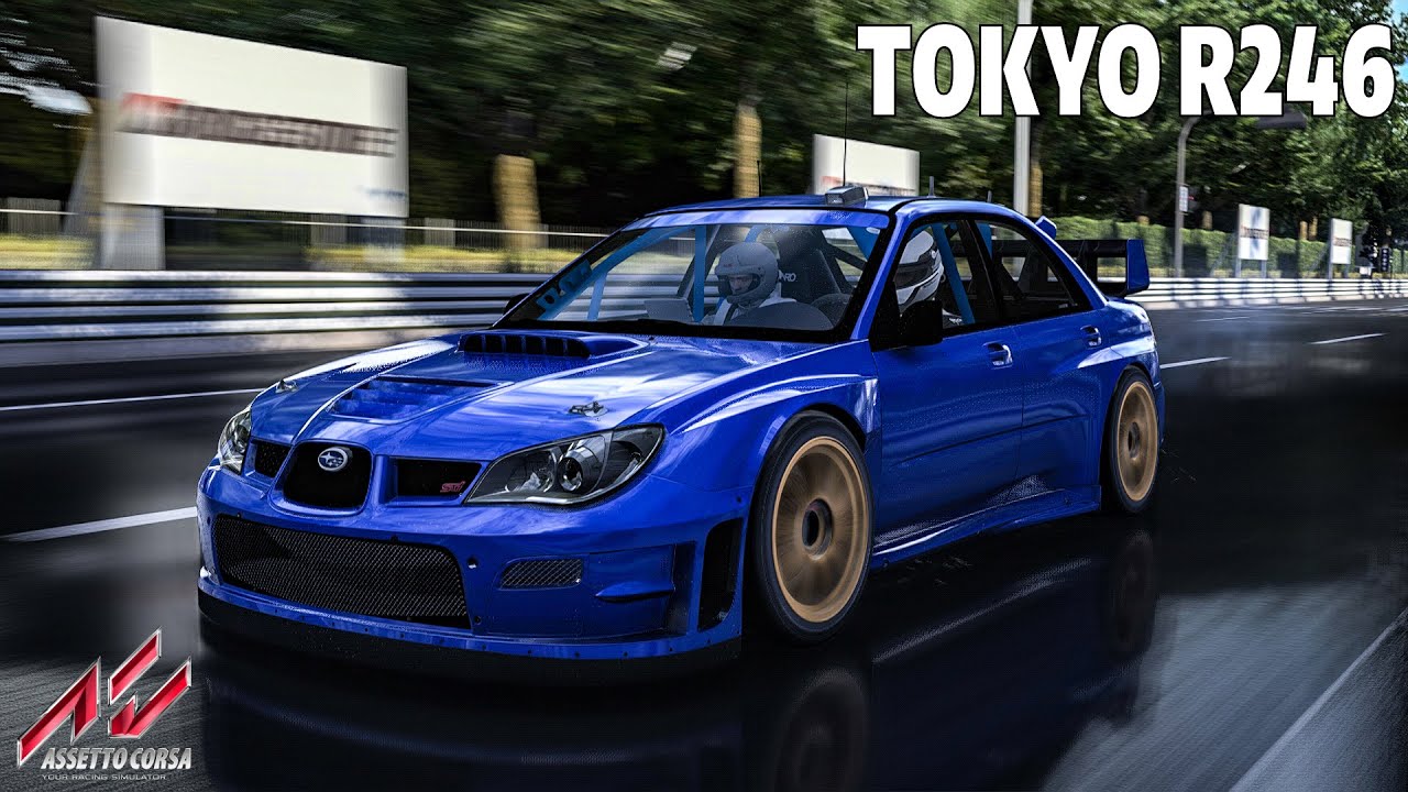 GRAN TURISMOでおなじみTOKYO R246 / AssettoCorsa / Thrustmaster T300RSGT ...