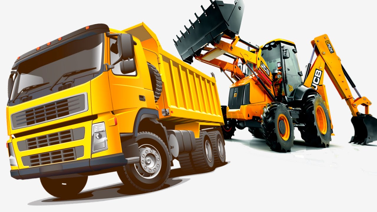 gadi wala cartoon | tractor, dumper truck , jcb vehicle | construction ...