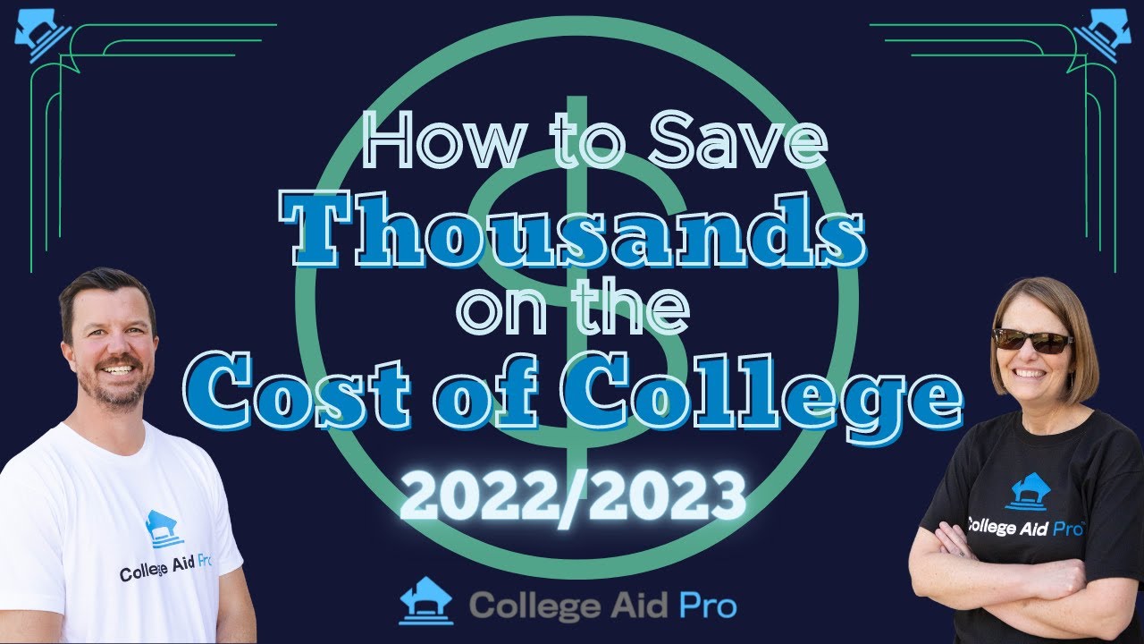 How to Save Thousands on College Costs - A Comprehensive Guide - YouTube