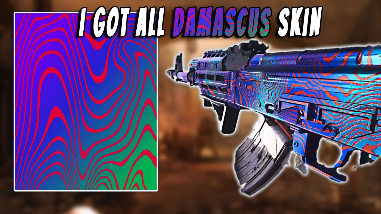 COD:Mobile Unlock All Damascus Skin - YouTube