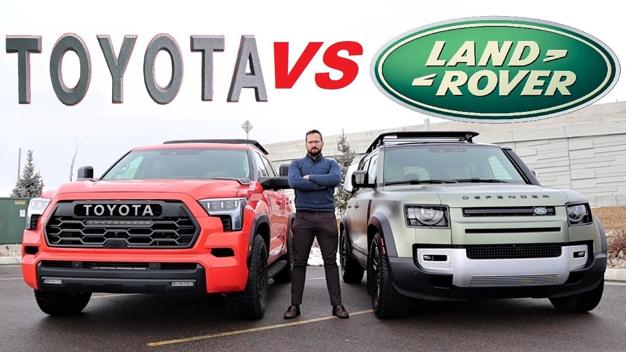 2023 Toyota Sequoia TRD Pro VS 2023 Land Rover Defender: Should I Trade ...