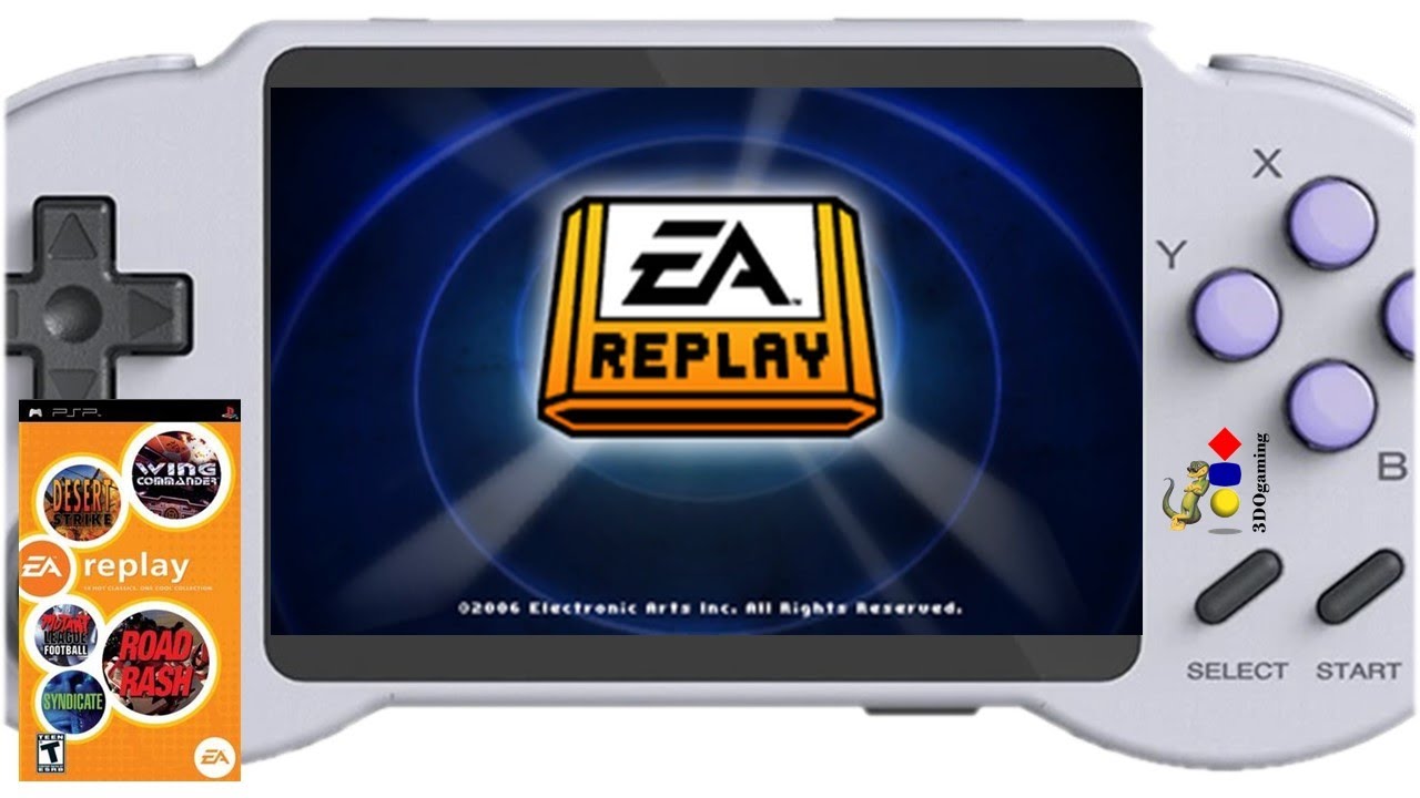 EA Replay (Sony PlayStation Portable) on the PocketGo S30 - YouTube