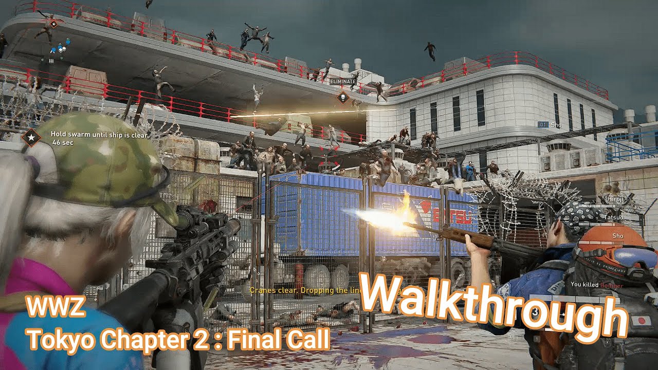 [WWZ] Tokyo Chapter 2 : Final Call Walkthrough Gameplay - YouTube