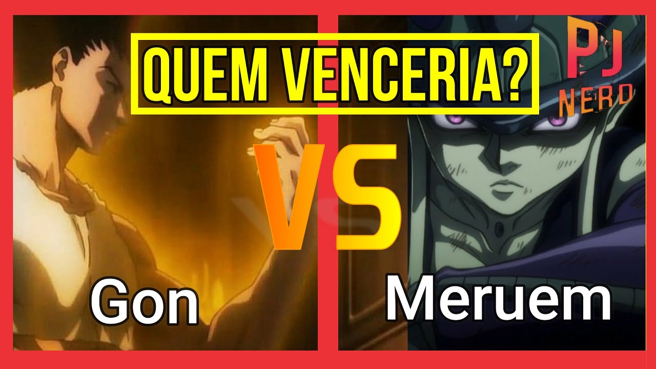 HUNTER x HUNTER I GON VS MERUEM - QUEM VENCE? - YouTube