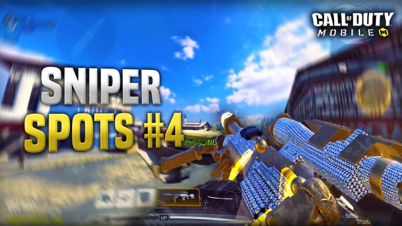 COD MOBILE BEST SNIPER SPOTS ALL MAPS #4 (CODM Multiplayer Sniping Tips ...