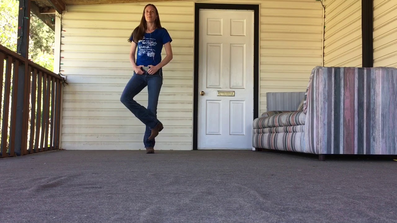 “Floor It” line dance demo - YouTube