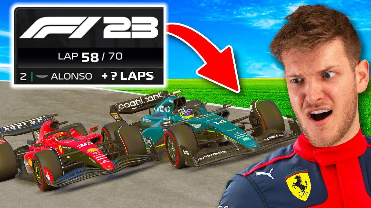 How Many Times Can You Lap 0% AI On The New F1 23 Game? - YouTube