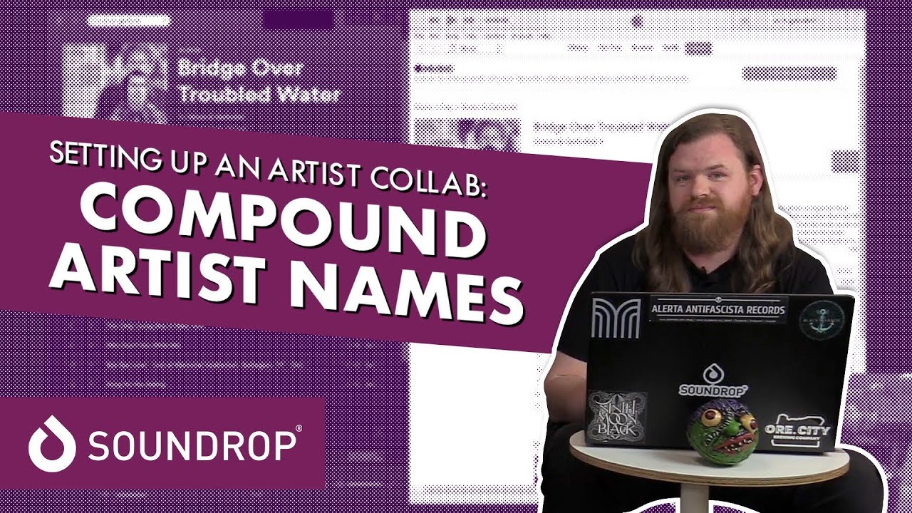 Setting Up An Artist Collab: Compound Artist Names - YouTube