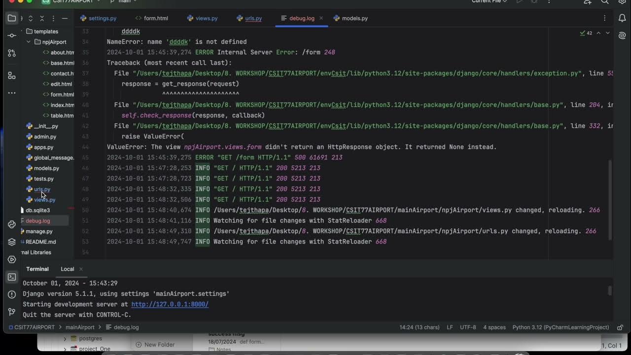 Python Debug, Exceptional Handling - YouTube