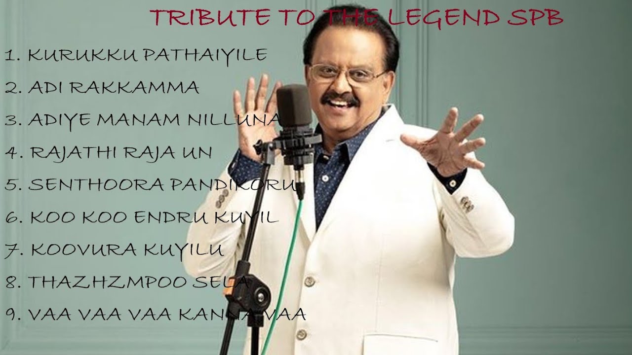 Tribute to SPB /evergreen love hits of SPB /90's Duet songs of SPB ...