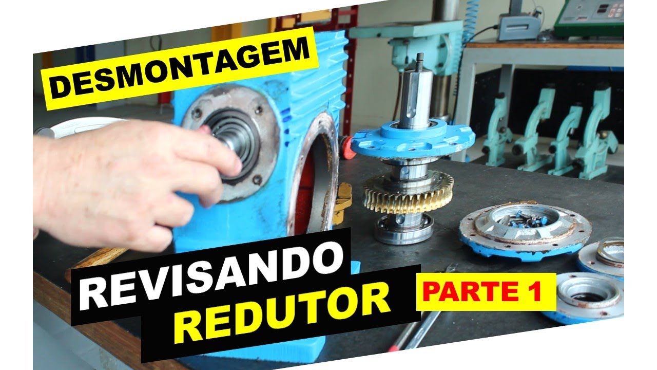 Revisando redutor ( parte 1 ) - desmontagem - YouTube