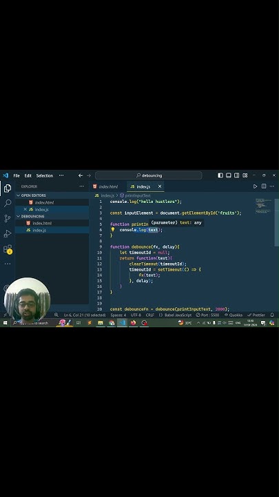 Debouncing In Javascript Javascript Interview Questions For Maang Frontend Javascript