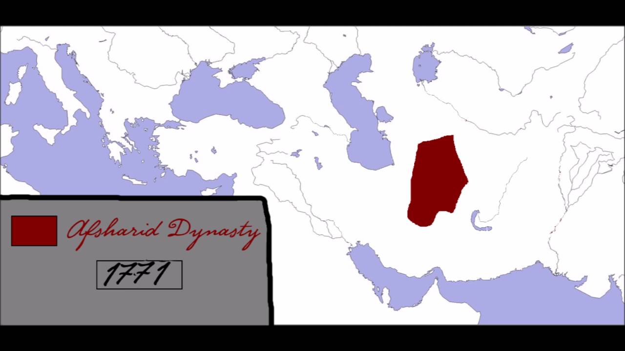 Rise and Fall Afsharid Dynasty: Every Year[MAP] - YouTube