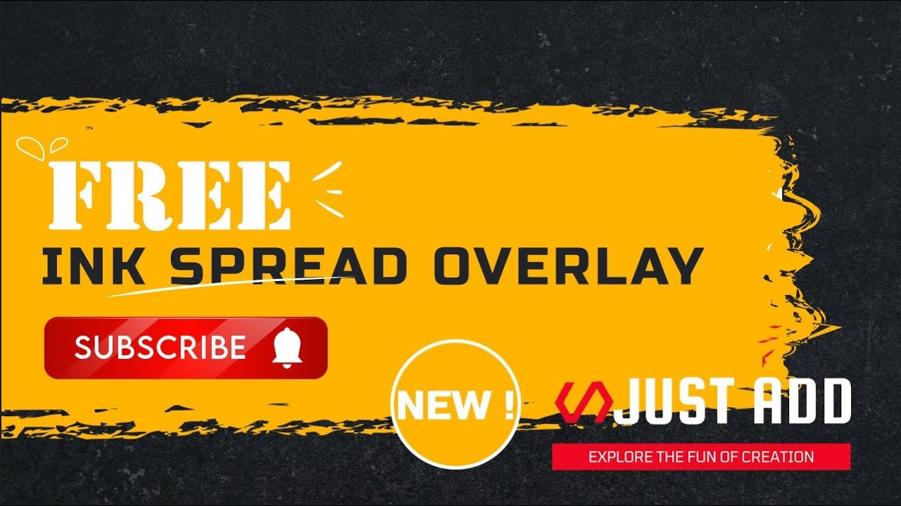 Free Ink spread Overlay. - YouTube