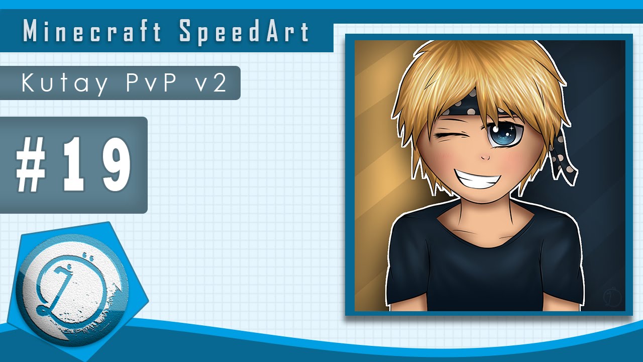 Minecraft Avatar SpeedArt #19: " Kutay PvP v2 " - YouTube