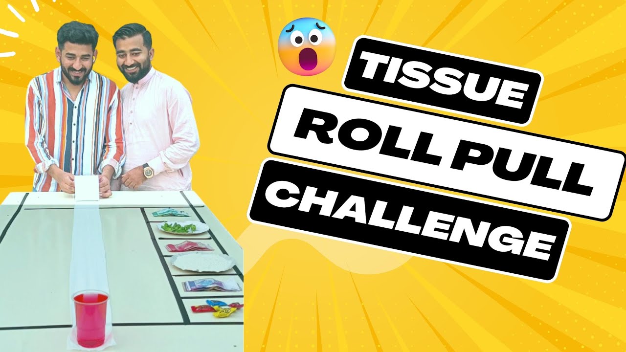 Tissue Roll Challenge | Funny and Eating Challenge | Dude Talent - YouTube