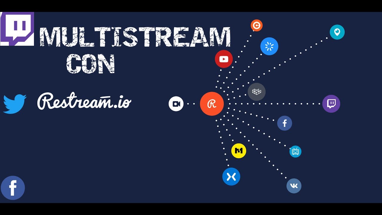 COMO HACER MULTISTREAMING Y MULTICHAT EN VARIAS PLATAFORMAS - YouTube