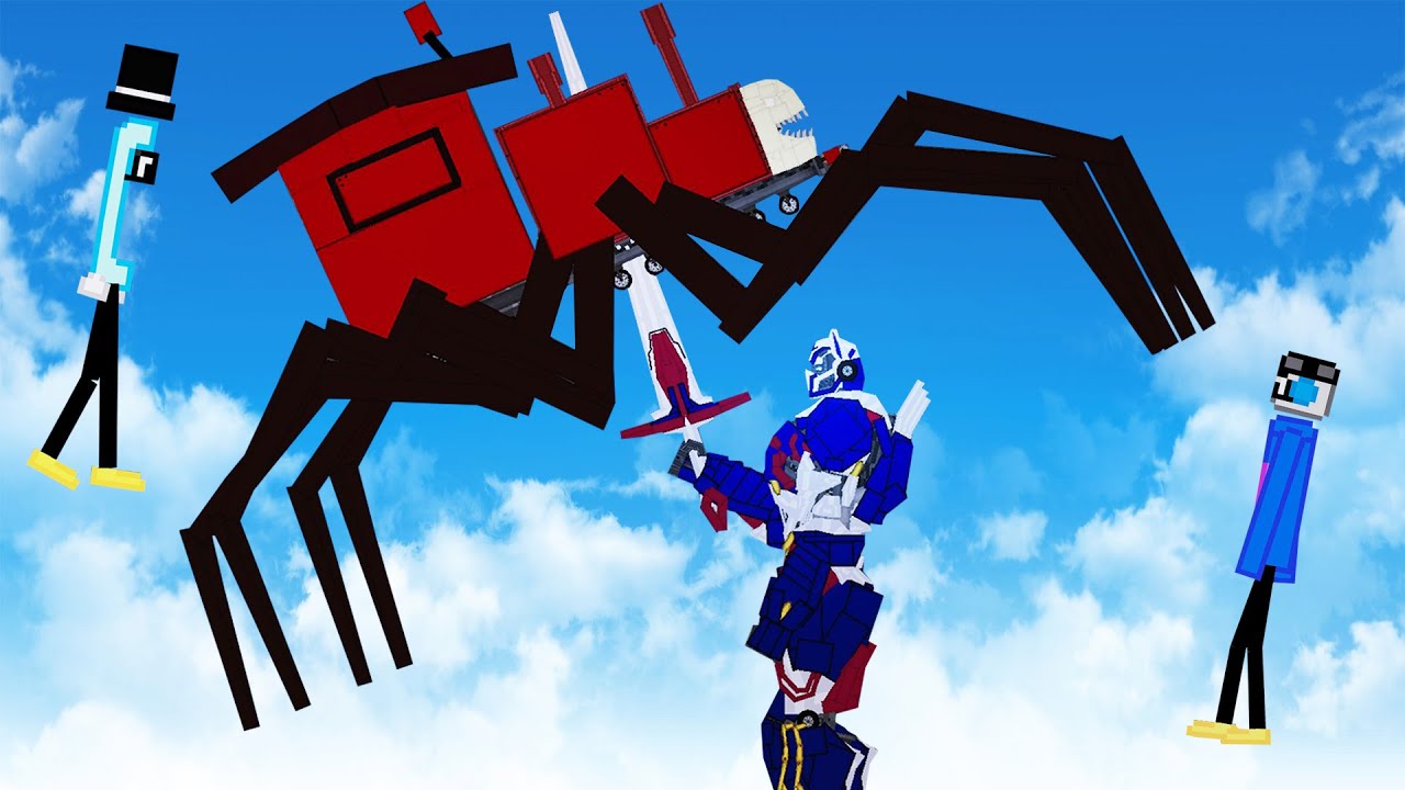 We Battle Choo-Choo Charles and Optimus Prime and Ruin Everything in ...