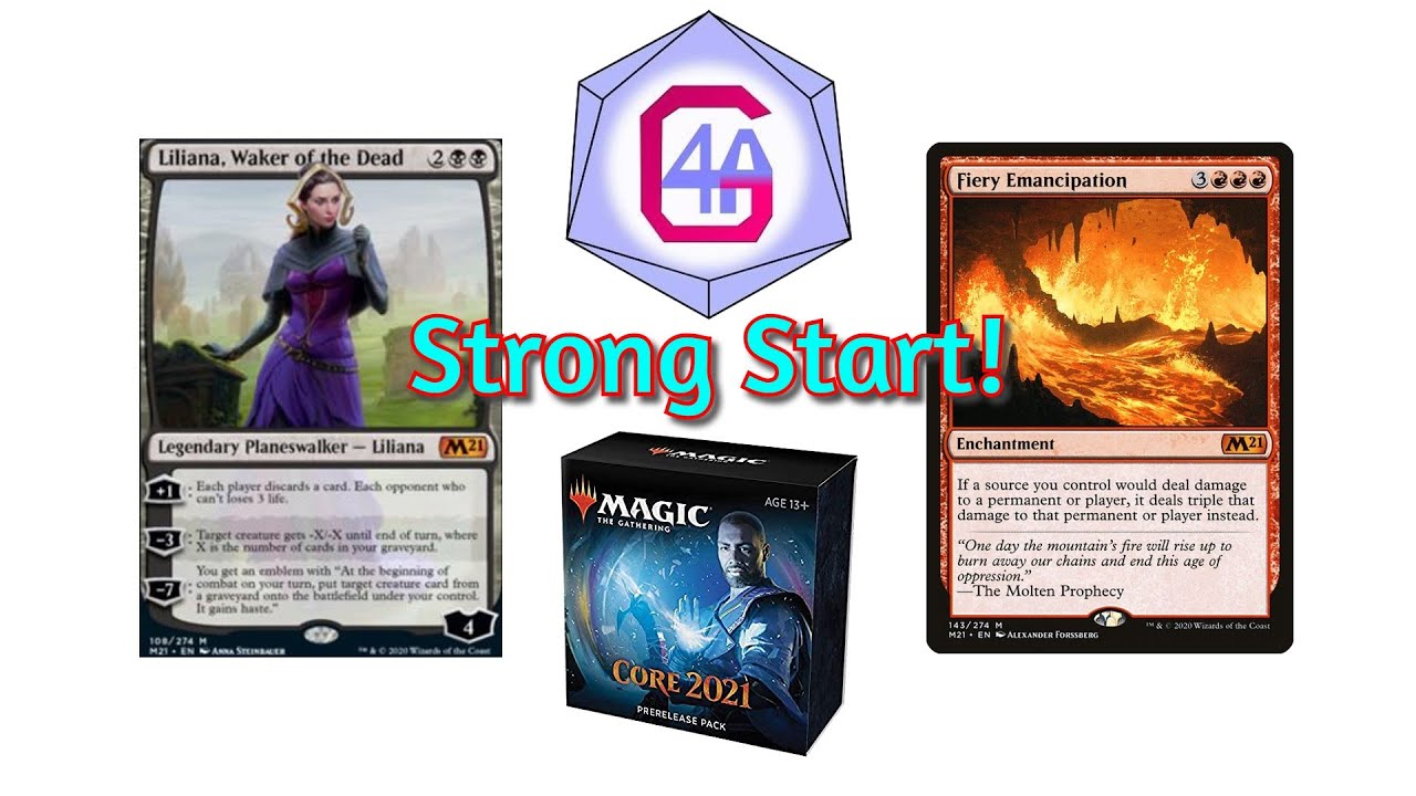 Core Set 2021 Pre-Release Pack Opening #1 - YouTube