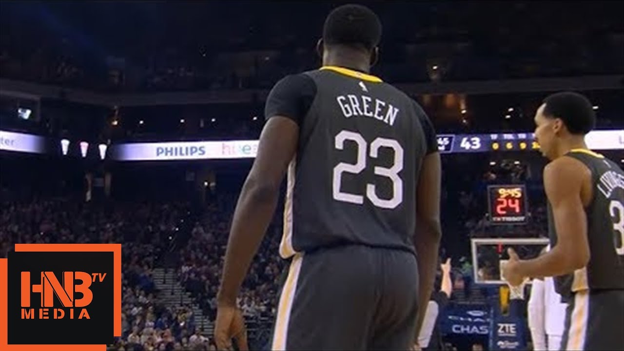 Draymond Green Ejected From The Game / GS Warriors vs Grizzlies - YouTube