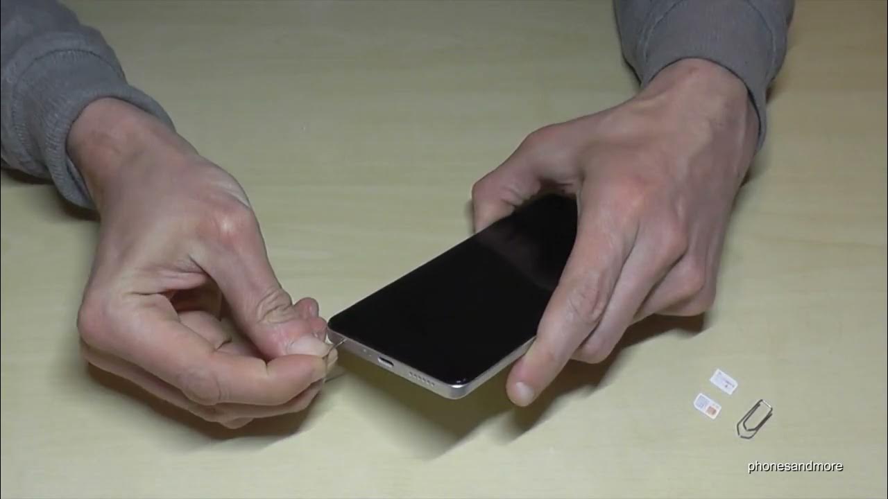 Redmi Note 12T Pro: How to insert the SIM card? Installation of the nano SIM cards (Tutorial ...