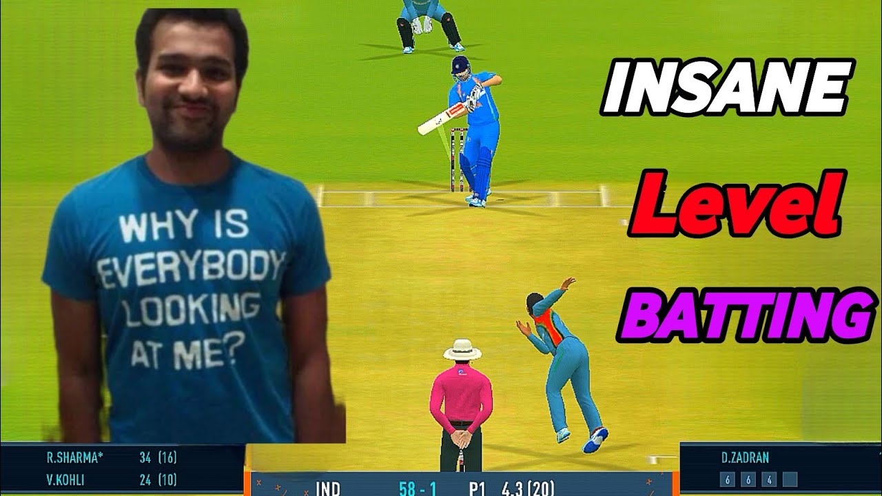 𝗜𝗻𝘀𝗮𝗻e 𝗟𝗲𝘃𝗲𝗹 BATTING 𝗜𝗻 𝗥𝗖𝟮𝟰😱 - YouTube