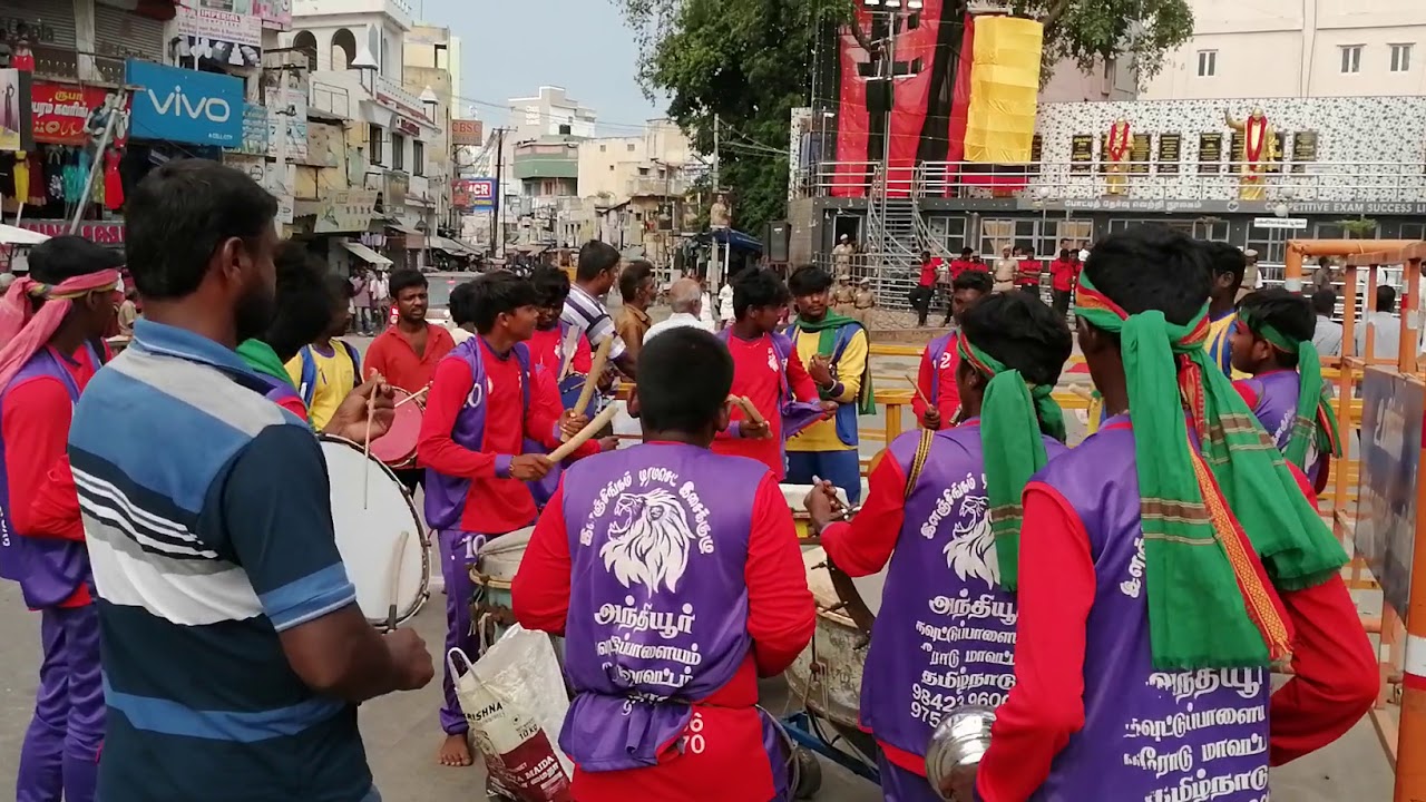 Illa singam drums erode dmk function 9842396006 - YouTube