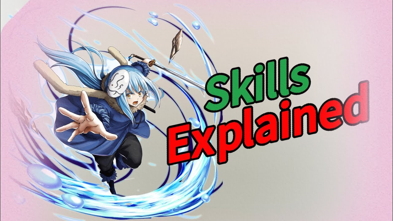 What are Skills || That Time I Got Reincarnated As A Slime || #anime # ...