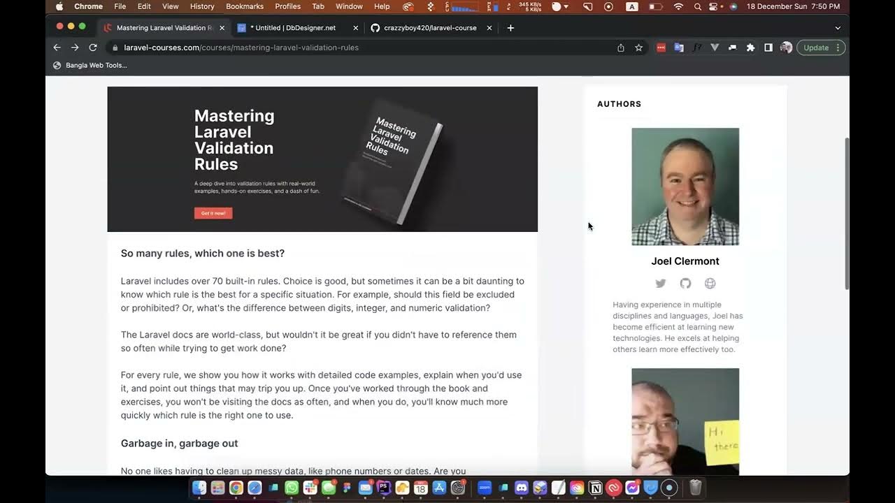 Journey to Vue & Laravel - Class - 8 - YouTube