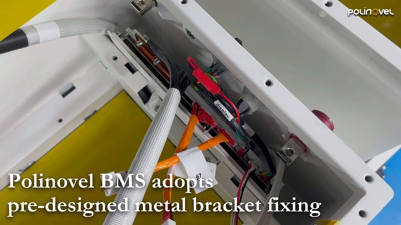 Polinovel BMS adopts the pre-designed metal bracket fixing to enhance ...