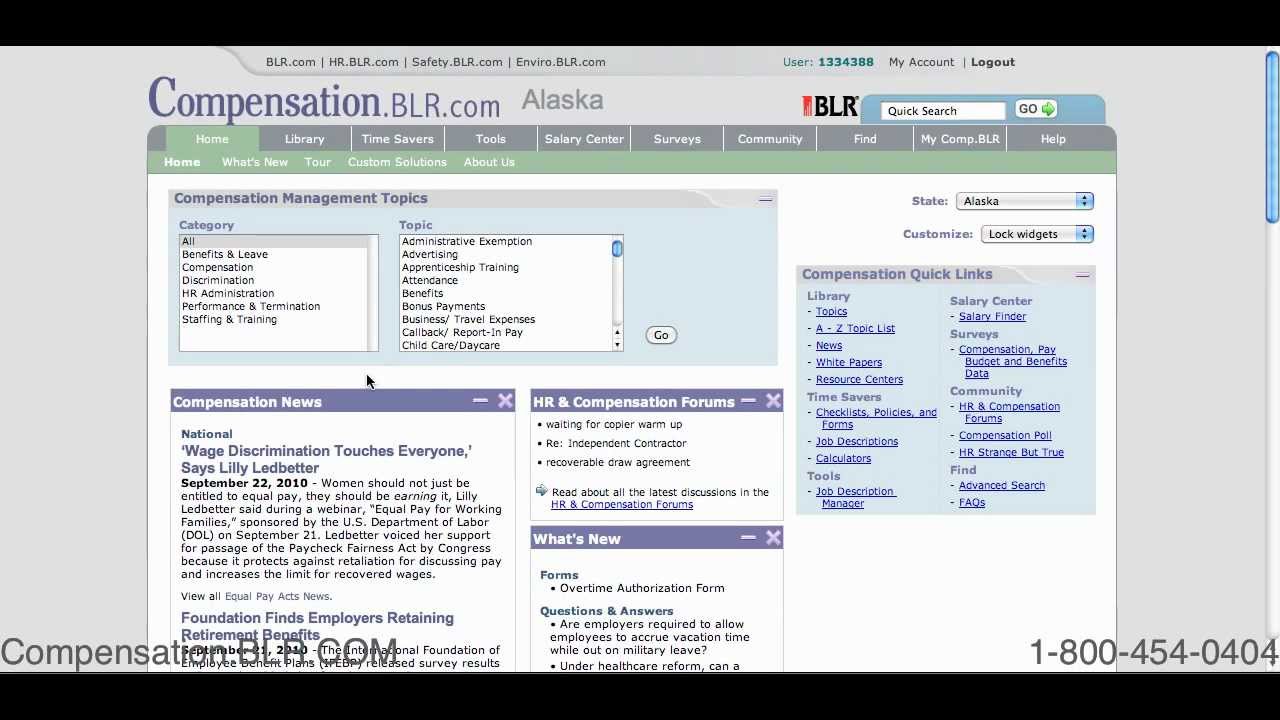 Compensation.BLR.COM - Time Savers - YouTube