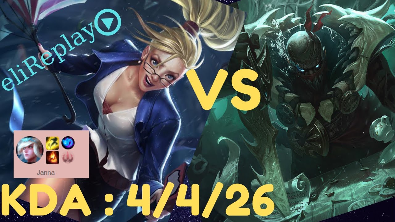 Janna & Ash vs Pyke & Kai'Sa - KDA : 4/ 4/ 26 | EUNE Challenger ...