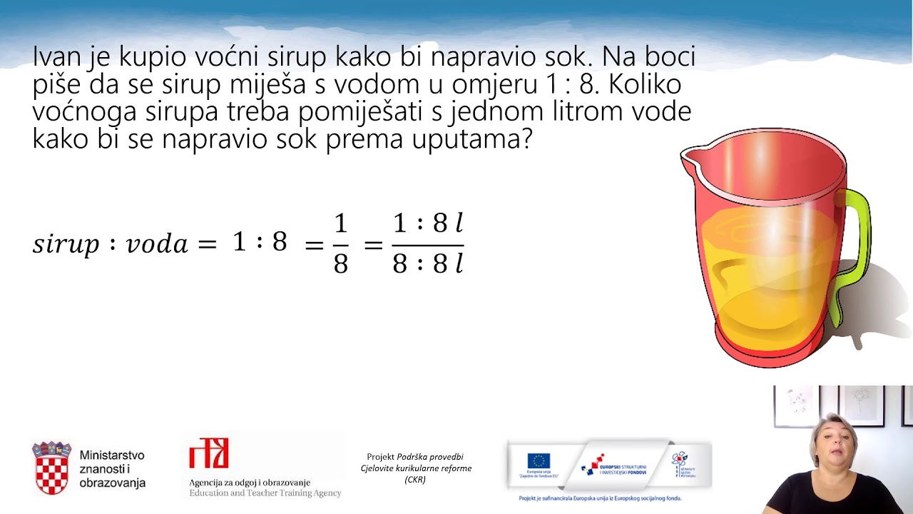 Matematika 7. r. OŠ - Omjeri - YouTube