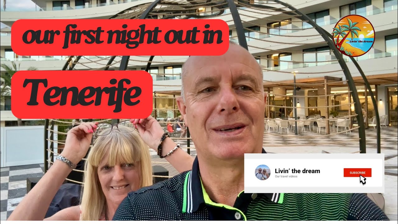 Our first night out in Tenerife - YouTube