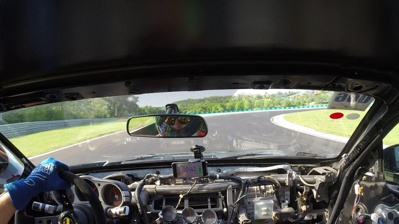 Time Attack Hungaroring 350Z best lap 2:01.655 - YouTube