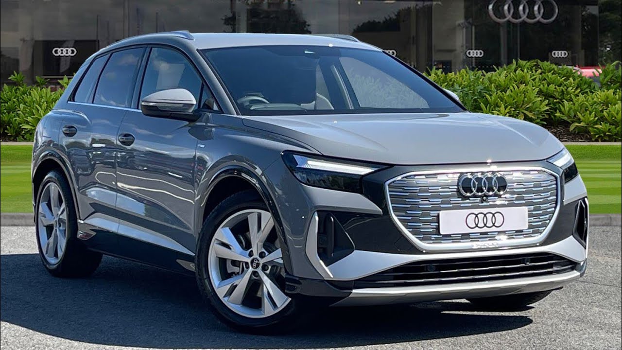 Brand New Audi Q4 e-tron 40 S line Auto 5dr 82kWh | Preston Audi - YouTube
