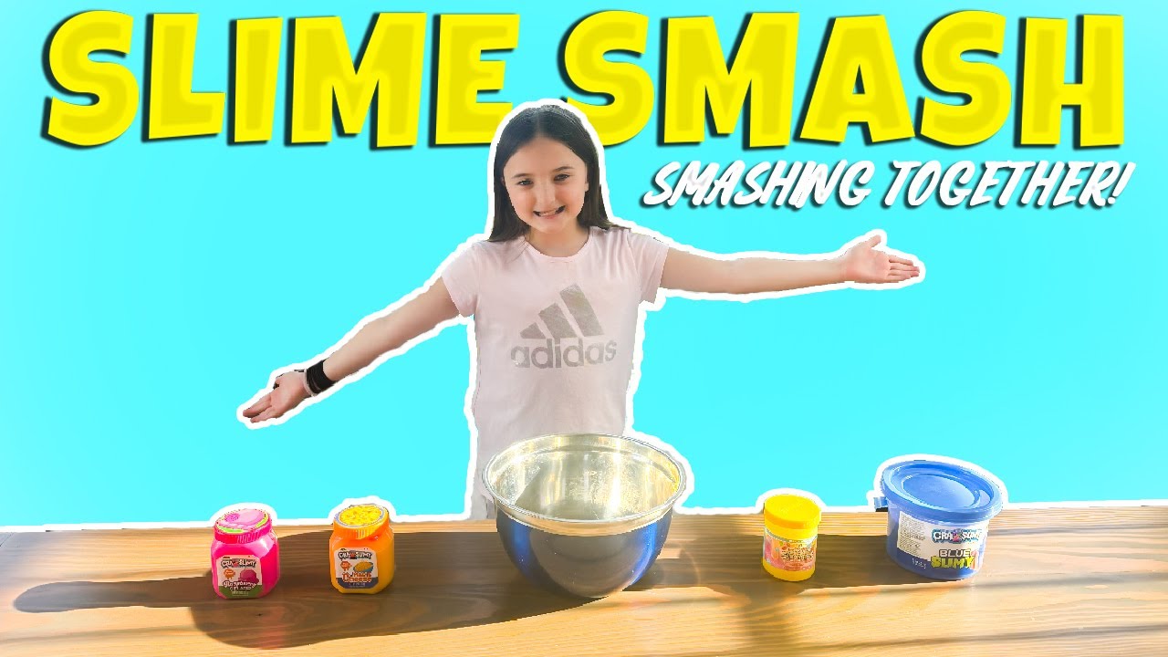 Smashing Together 5 Below Slimes ~ Slime Smash 💥 - YouTube