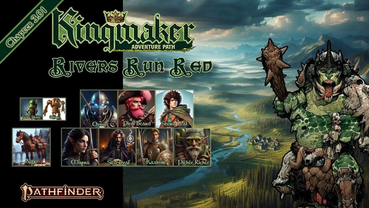 Kingmaker 3-01 (Pathfinder 2e Remaster) - YouTube