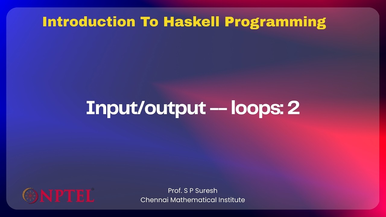 Input/output -- loops: 2 - YouTube