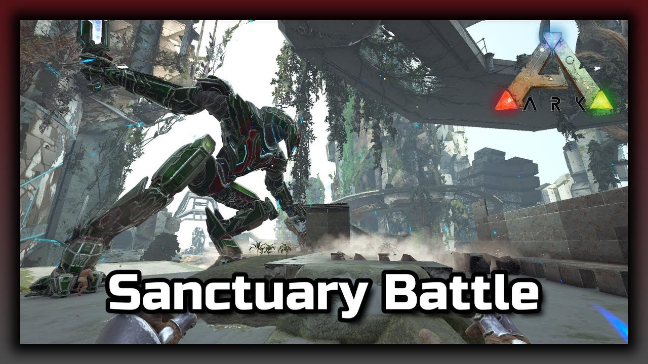 Sanctuary Battle | ARK: Survival Evolved [Unofficial] - YouTube