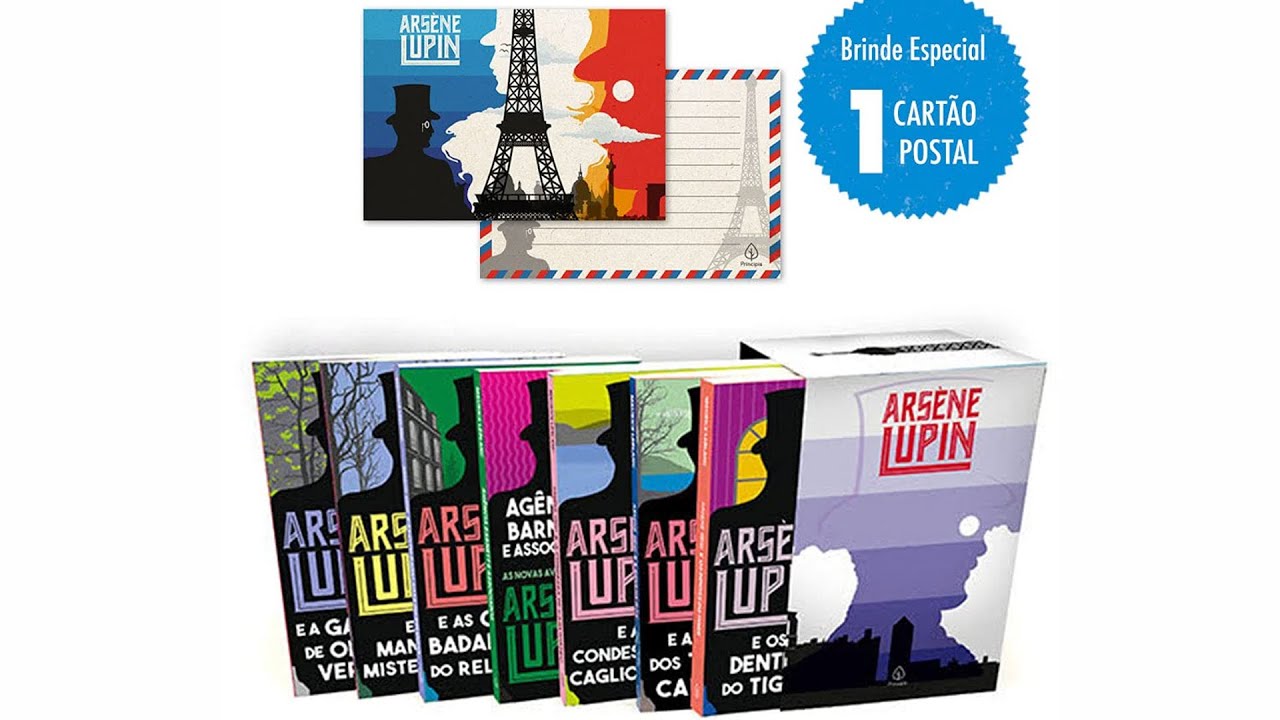 #62 - UNBOXING - Arséne Lupin Box II - Maurice Leblanc - Principis ...