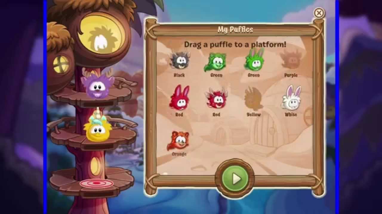 Disney Club Penguin Game On Commercial: Puffle Wild App - YouTube