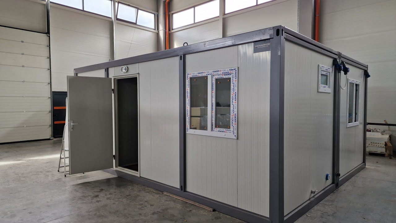 Kontejner vikendica, Kombinacija 2 kontejnera od 6m.Stambeni kontejner ...