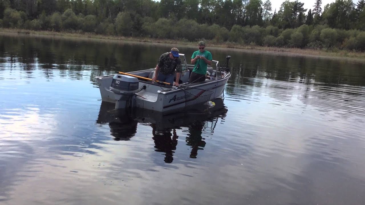 Jobe Goodale lands a 50+ inch Northern Pike at Silver Muskie Lodge ...