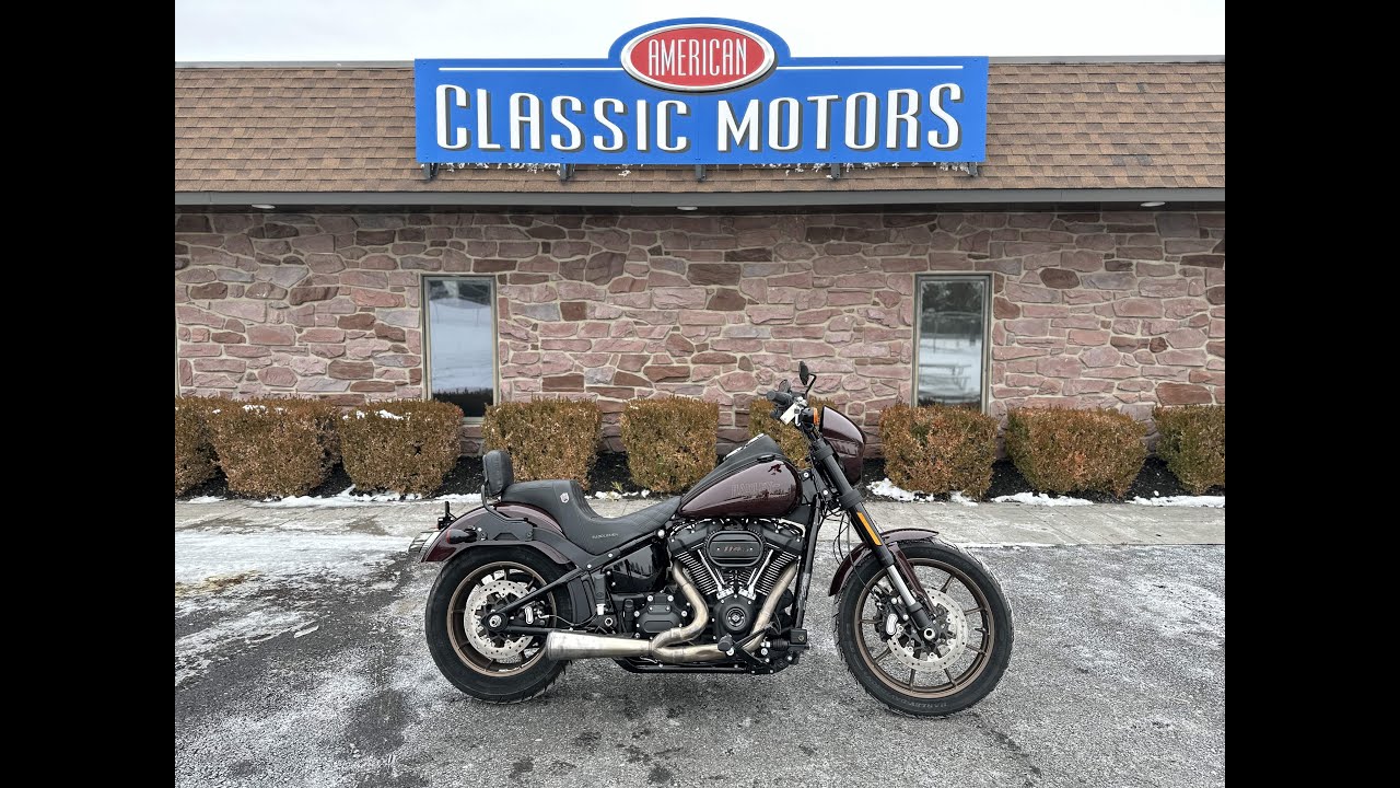 2021 Harley-Davidson Softail Lowrider S FXLRS 114" Midnight Crimson w ...