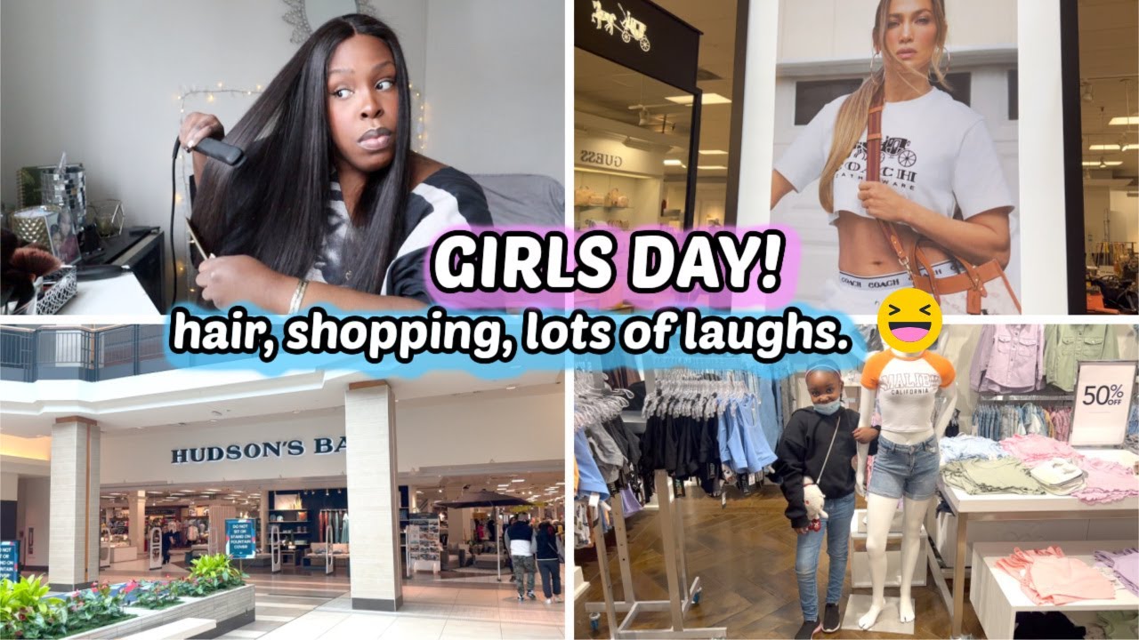 girls just wanna have fun, HD Lace Wig Ft. ELFINHAIR, mall run, shopping & more!| Janielle ...