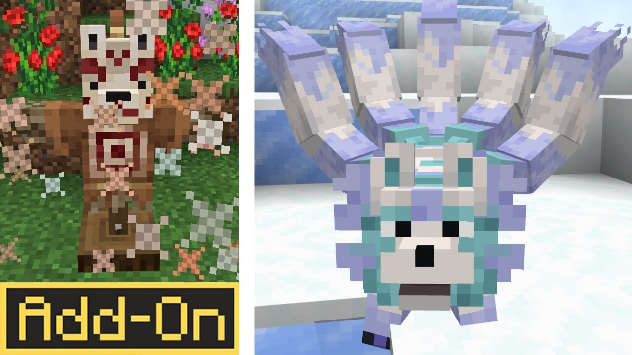 NEW ANIME ADD-ON Overview - Anime Jutsu | Minecraft Marketplace - YouTube