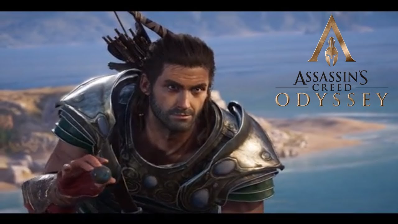 Alexios Inserts Obsidian Eye Into Goat's Ass Cutscene | Assassin's ...