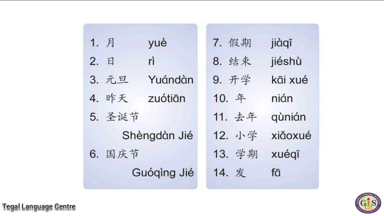 Belajar Mandarin ( Hanyu 3 unit 1 ) - YouTube