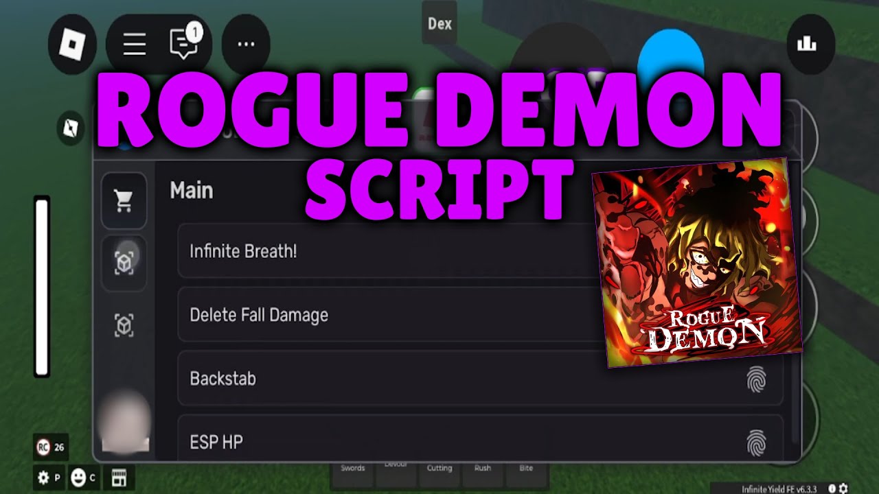 *NEW* Rogue Demon Script - (INFINITE BREATH, NO FALL DAMAGE, BACKSTAB ...